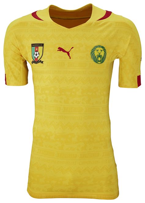 Coupe Du Monde 2014 Nouveaux Maillots Du Cameroun PUMA