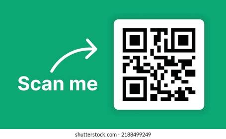 Scan Me Icon Qr Code Vector Stock Vector Royalty Free Shutterstock