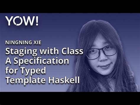 Goto Conferences Talk Staging With Class A Specification For Typed