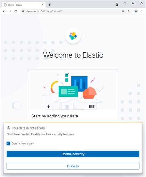 CentOS Stream 8 Elastic Stack 7 Install Kibana Server World