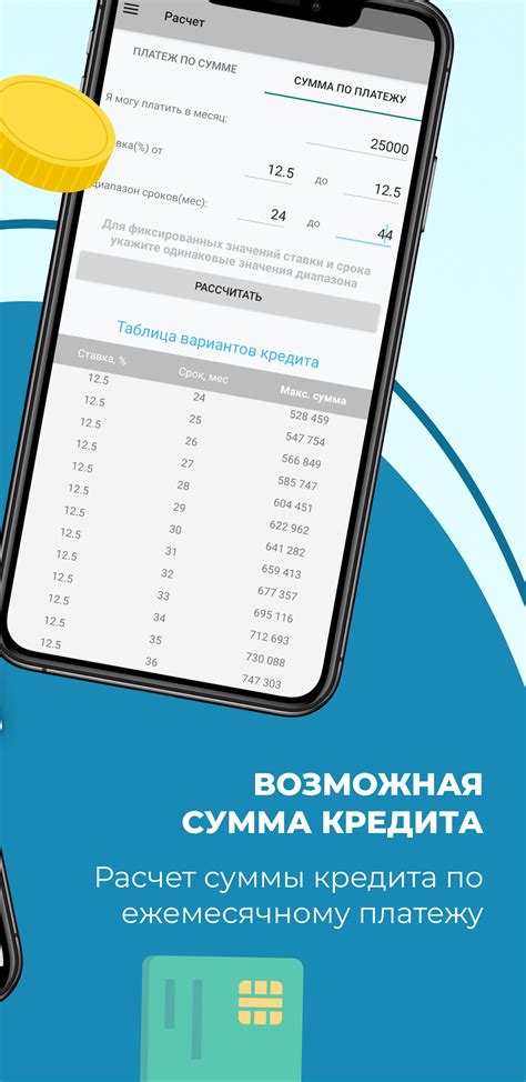 Кредитный калькулятор на платформе Андроид