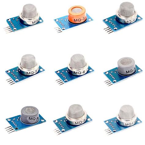 9 In 1 Gas Sensors Set Daakyetech
