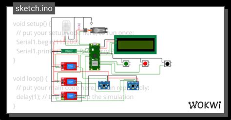 Wokwi Online ESP STM Arduino Simulator