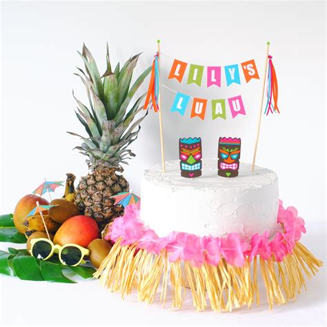 Hawaiian Birthday Cakes Hawaiian Cake Hawaiian Theme Luau Party
