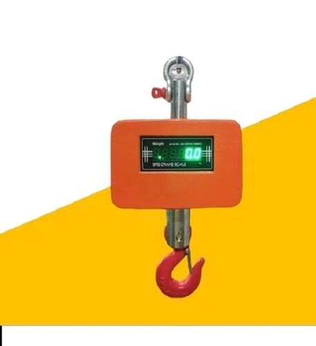 Steel Digital Hanging Crane Scale At Best Price In Ahmedabad Atharv