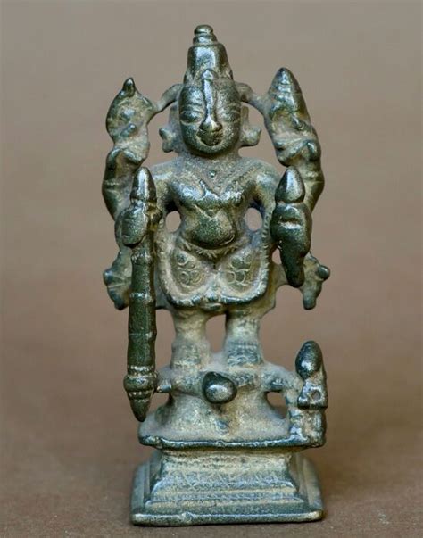 Devotional Figure Of The God Vishnu On Kurma 1 Bronze Catawiki