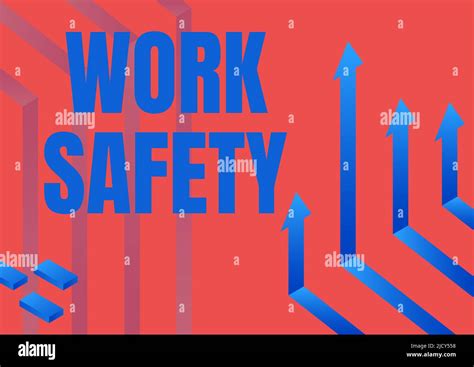 Conceptual Display Work Safety Word Written On Policies And Control In