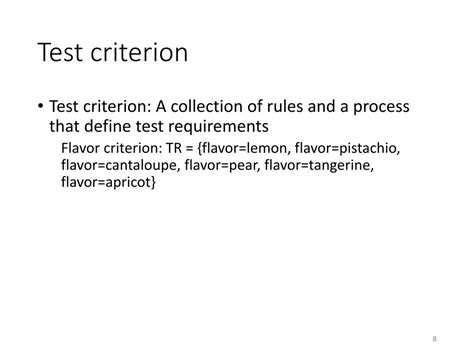 Ppt Coverage Criteria Powerpoint Presentation Free Download Id 7104183
