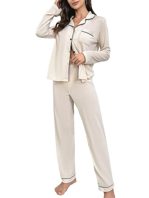 2 Piece Womens Pajama Sets Cute Alpacas Lama Glasses Funny Soft