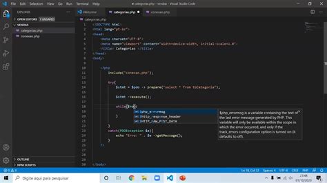 Php Com Banco De Dados Parte 3 Arquivo Php Que Realiza Uma Consulta Em