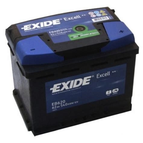 Akumuliatoriai Akumuliatorius EXIDE 62Ah 540A Alyva Lt