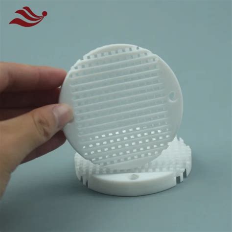 Ptfe 35cun Wafer Cassette Solar Cell Wafer Cleaning With Acid Tank