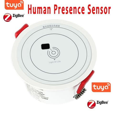 ♀tuya Human Presence Sensor Wifi Zigbee Millimeter Radar Wave Presence