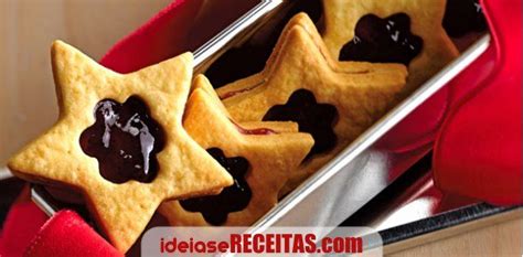 Receita de Biscoito recheado geleia maravilhoso para o café da