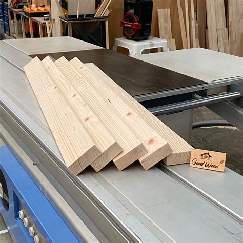 ไม้สน ขัด ไสเรียบ ลบมุม 35cm X 9cm ยาว108 Cm ไม้เกรด Ab ไม้จริง ไม้