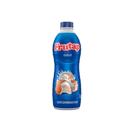 Iogurte Frutap 850g Coco Garrafa Shimodinha Supermercado