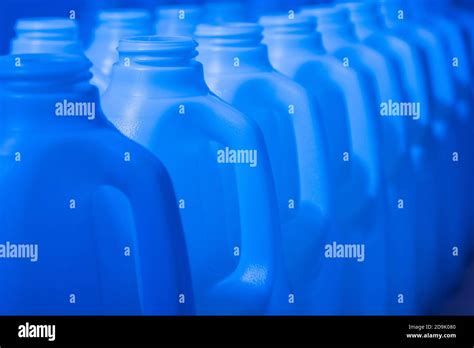 Nampak 2 Litre Poly Hdpe Milk Bottles Lit By Coloured Gels Abstract