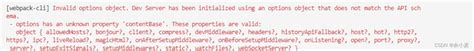 【webpack】配置时的常见报错处理webpack Dev Server报错 Csdn博客