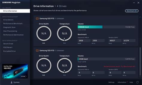 samsung nvm express device is not connected