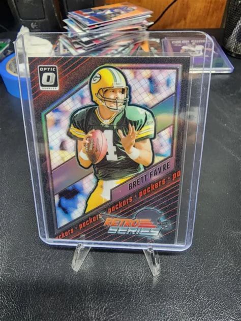 2023 Donruss Optic Brett Favre Retro Series Prizm 4 Eur 552 Picclick Fr