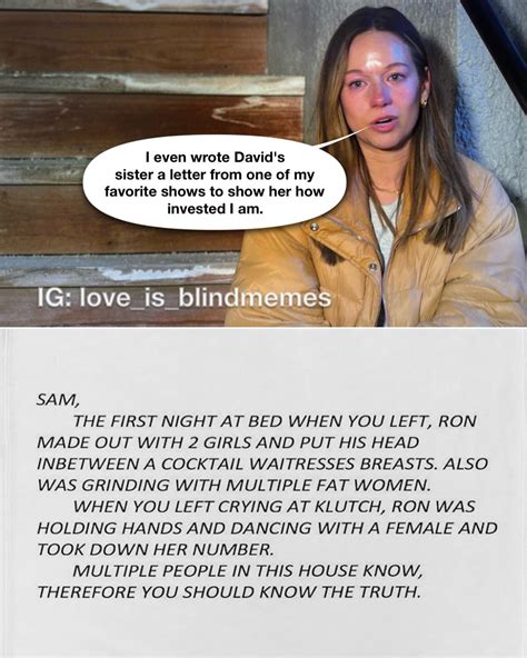 Love Is Blind Memes Come On Bruh If The Stuff With Your Friend
