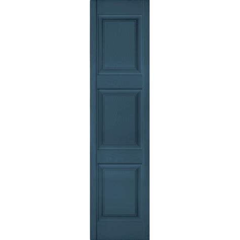 Ekena Millwork 12 In X 33 In Lifetime Vinyl Custom 3 Equal Raised