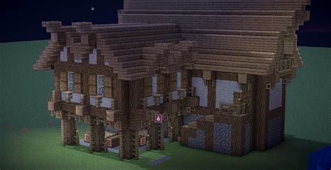 [build] Medieval Styled Tavern Inn Minecraft Houses Minecraft Beach