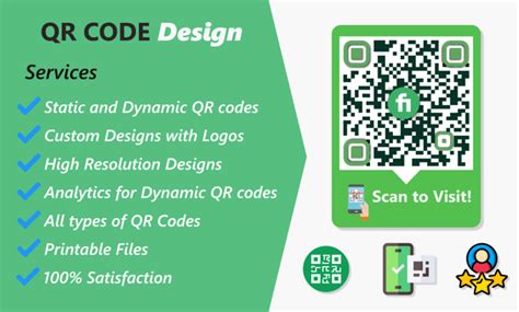 Create Custom And Dynamic Qr Code Design With Your Logo By Ali Hamzaazhar Fiverr