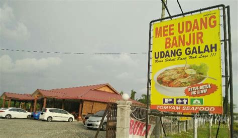 Mee Udang Banjir Udang Galah Kuala Selangor