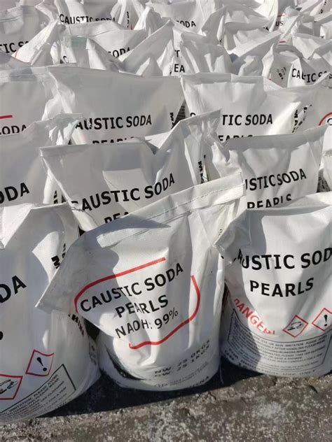 99 Naoh Sodium Hydroxide Caustic Soda Flakes Caustic Soda Flakes And