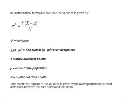 15 Sample Variances Sample Templates