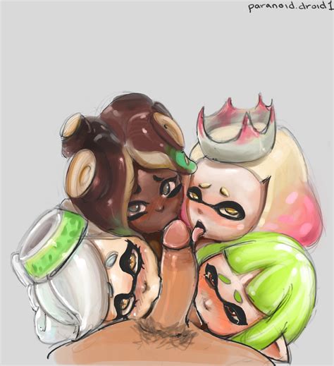 Post 4509671 Inkling Inkling Girl Marie Marina Ida Octoling Off The Hook Paranoiddroid Pearl