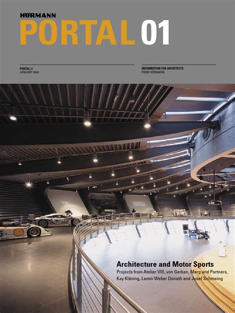 Hormann Portal Architecture Magazine Issue 01 Architecture And Motor
