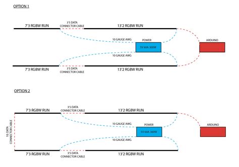 How To Run Two Strips In Parallel LEDs And Multiplexing Arduino Forum