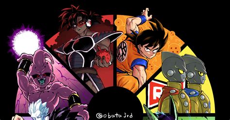 ドラゴンボール Db色相環チャレンジ 小畑のイラスト Pixiv