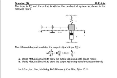 Solved Question 1 10 Points The Input Is Ft And The