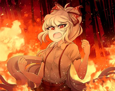 240 Best Mokou Images On Pholder Touhou 2hujerk And Touhoujerk