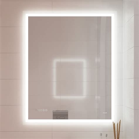 Зеркало Cersanit LED 080 design pro 60x85, с подсветкой в стиле hi-tech ...