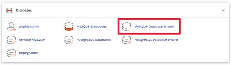Работа с базой данных Mysql в Cpanel • Hostpro Wiki