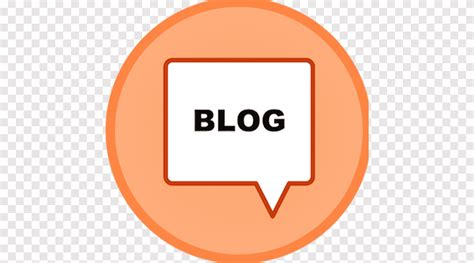 Computer Icons Blog Text Orange Png Pngegg