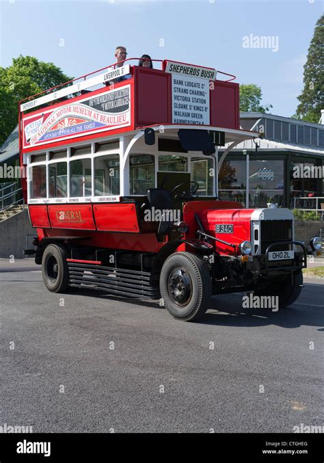 Dh National Motor Museum BEAULIEU HAMPSHIRE Replica Bus LGOC B Type