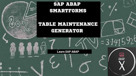 Abapx How To Create Table Maintenance Generator Tmg Tmg Events T Code For Tmg Sap