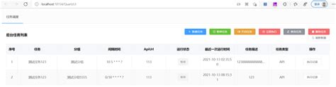 NET Core 基于Quartz的UI可视化操作组件 董川民