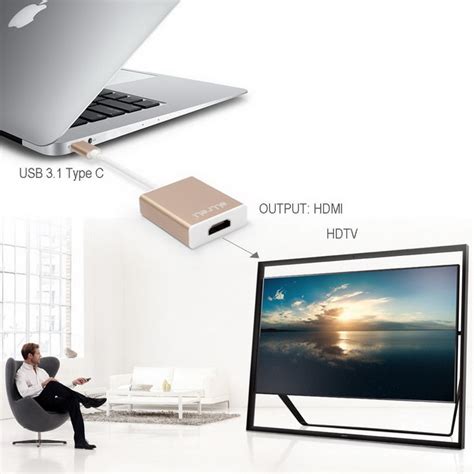 Hướng dẫn sử dụng cáp USB3 1 Type c sang HDMI Adapter