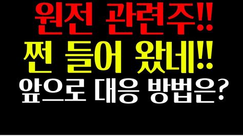 에너지 원전 관련주 급등한 이유는 한신기계보성파워텍두산중공업일진파워우리기술서전기전에너토크한전산업 주식 초보 종목