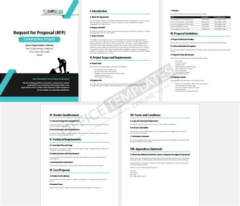 7 Free Rfp Request For Proposal Templates For Ms Word Artofit