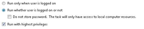 Windows 7 Task Scheduler Not Working When In Run Whether User Logged