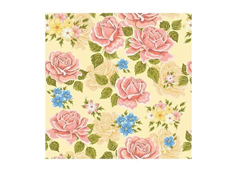 Papel De Parede Adesivo Lavável Floral S E Azuis 3m Com O Melhor Preço