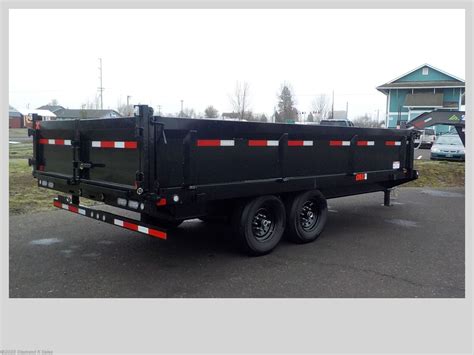 8x16 dump heavy duty trailer for sale new maxx d d9x 96 x 16 14k
