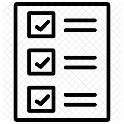 Test Case Icon Download In Line Style